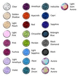 316L Surgical Steel Nose Ring, Stud, Screw or L Bend, 2.5mm Round Bezel ...