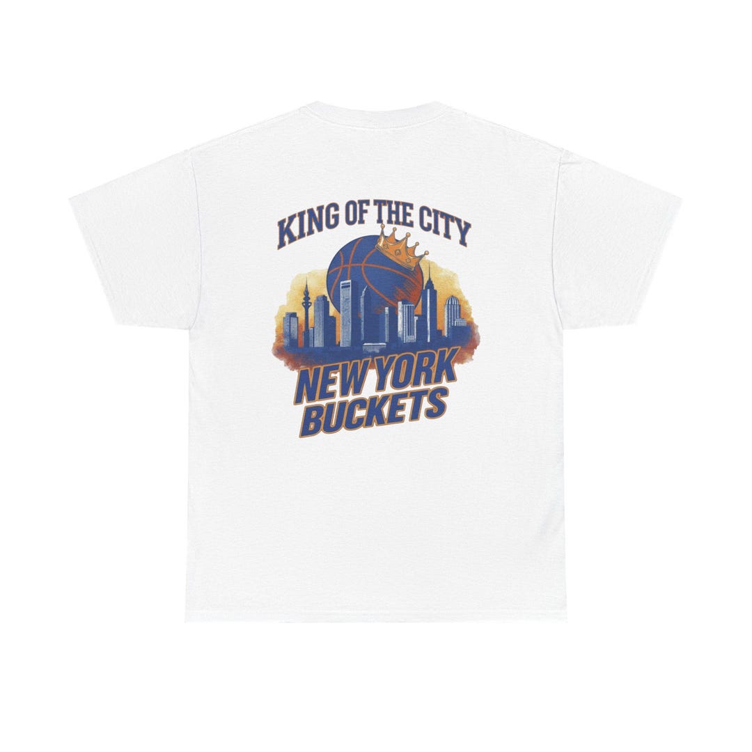 New York Buckets Club Tee Shirt | Basketball Skyline Tee - Etsy