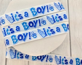 Baby boy ribbon | Etsy