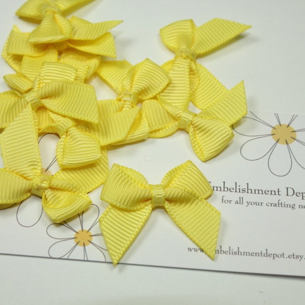 Yellow Hair Bow - Etsy