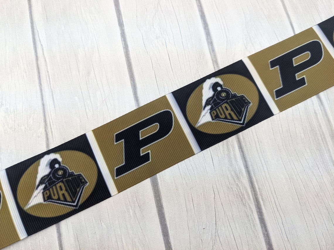1.5 Purdue Grosgrain Ribbon Purdue 38mm Ribbon - Etsy