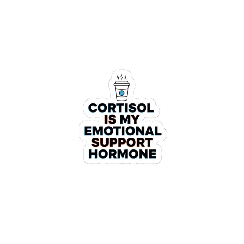 Cortisol Sticker - Etsy