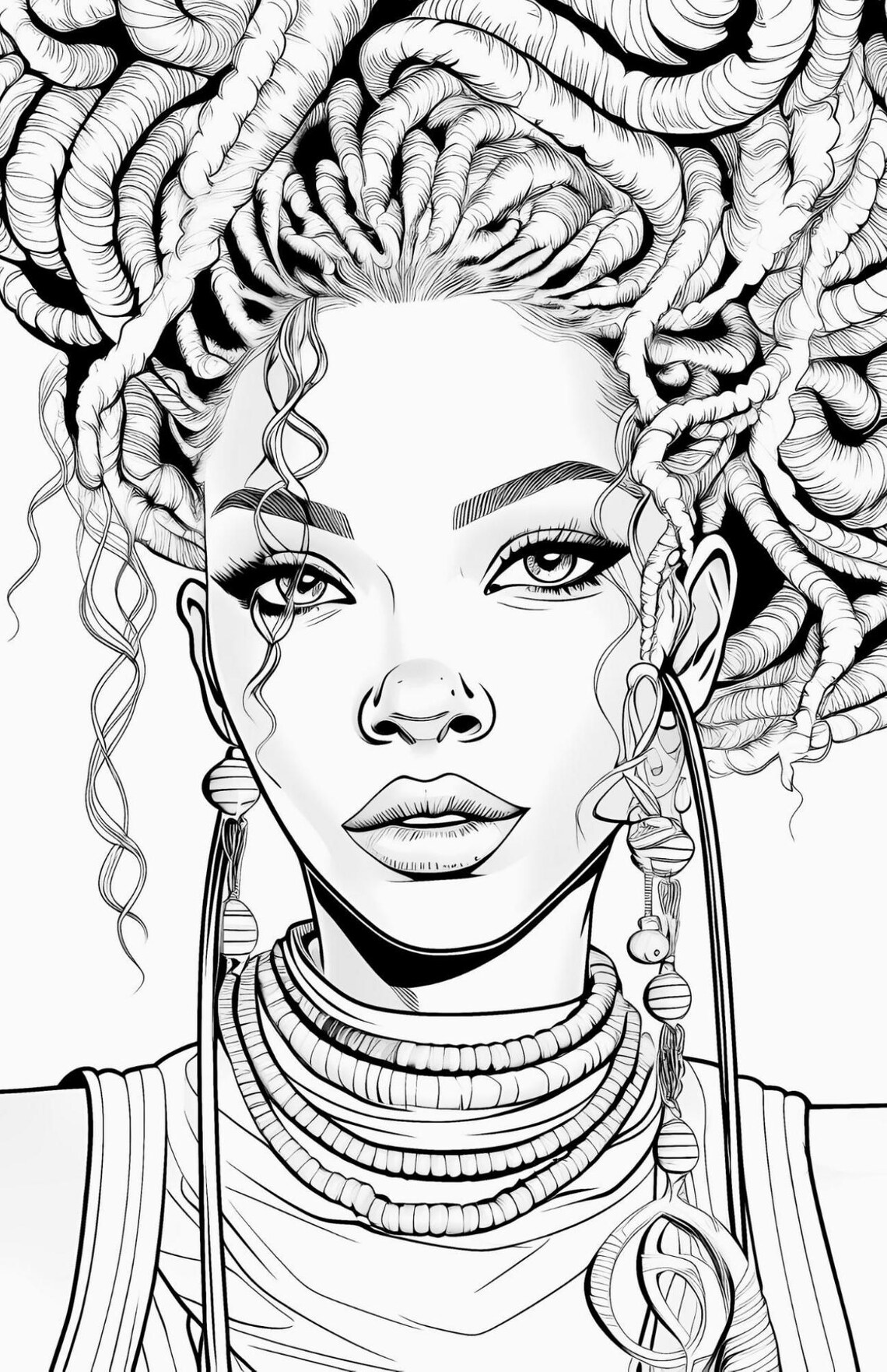 Black Girl Magic Digital and Printable Coloring Book - Etsy