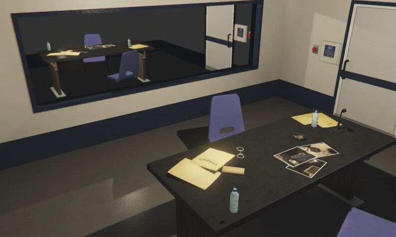 Vespucci Police Department MLO for Fivem | Modern PD Station Interior ...