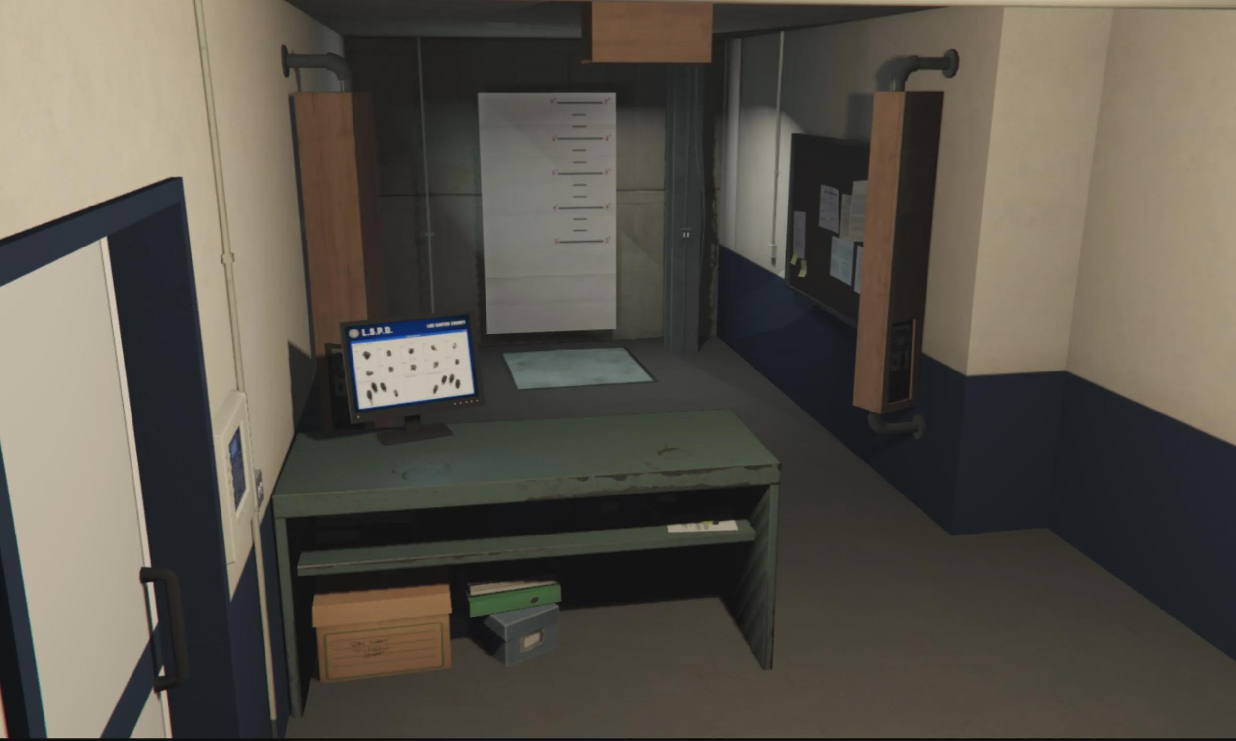 Vespucci Police Department MLO for Fivem | Modern PD Station Interior ...