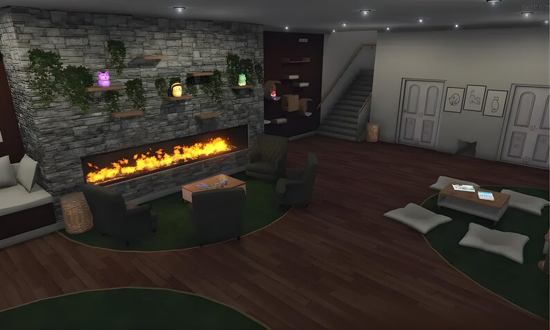 UWU Cafe Fivem MLO | Cat Cafe Concept Interior | Cute RP Cafe Mlo - Etsy UK