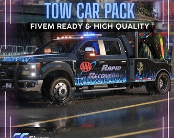 FiveM Vehicle Pack – Towing Pack + RP‑Ready Tow Trucks & Trailers ...