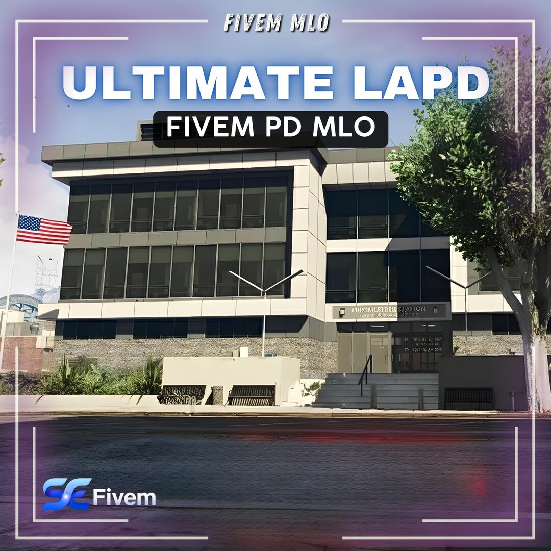 Ultimate LAPD MLO | Fivem Police Department | Advanced Fivem PD ...