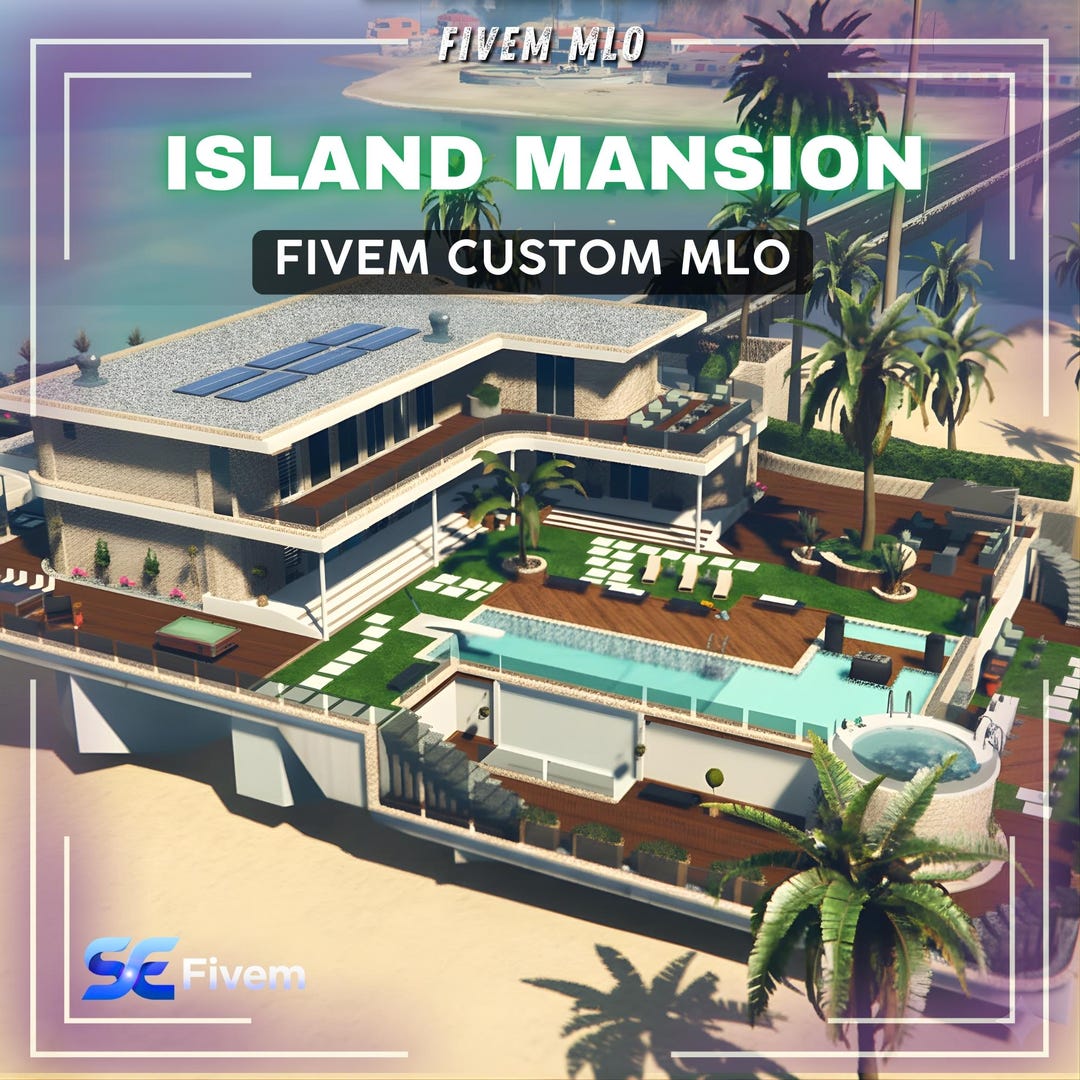 Island Mansion MLO for Fivem | Custom Luxury Island Mansion - Etsy UK