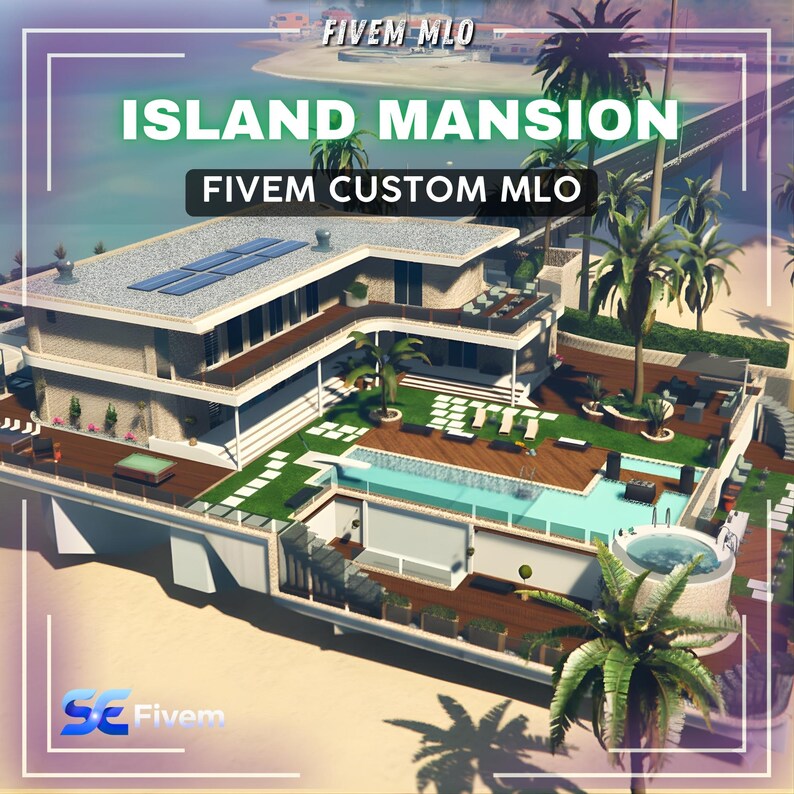 Island Mansion MLO for Fivem | Custom Luxury Island Mansion - Etsy UK