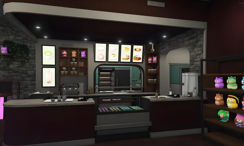UWU Cafe Fivem MLO | Cat Cafe Concept Interior | Cute RP Cafe Mlo - Etsy UK