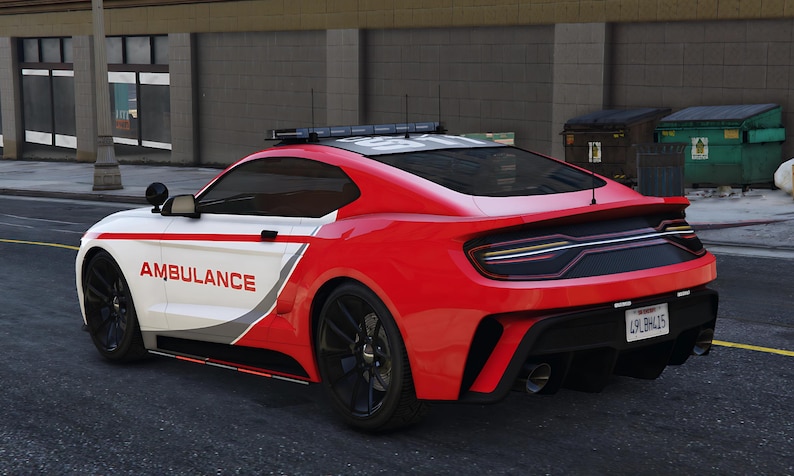 10 EMS Emergency Vehicles Pack | Fivem Lore-friendly Ambulance Car Pack ...