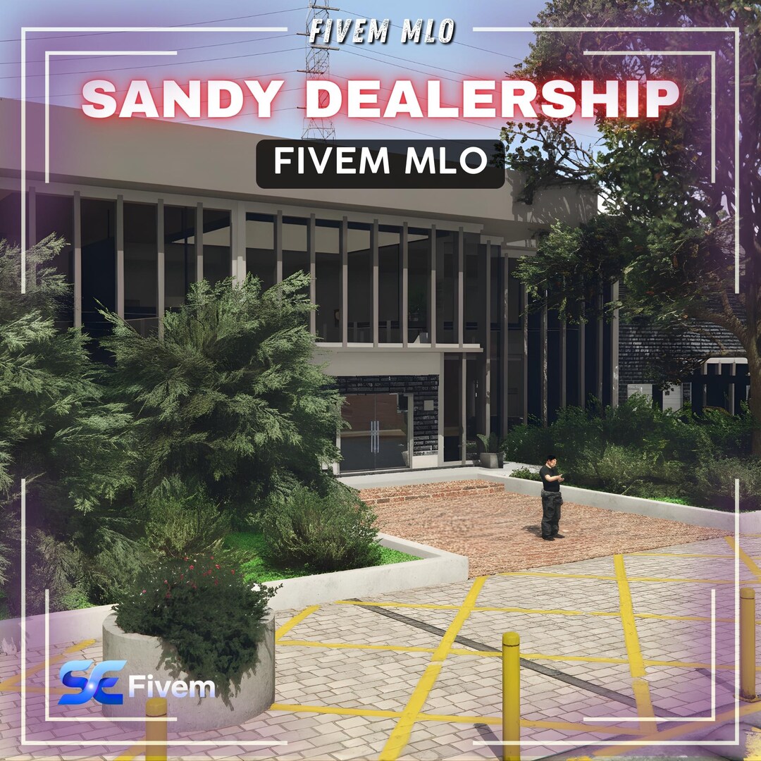 Sandy Dealership MLO for Fivem | Sandy Shores Vehicle Dealership ...