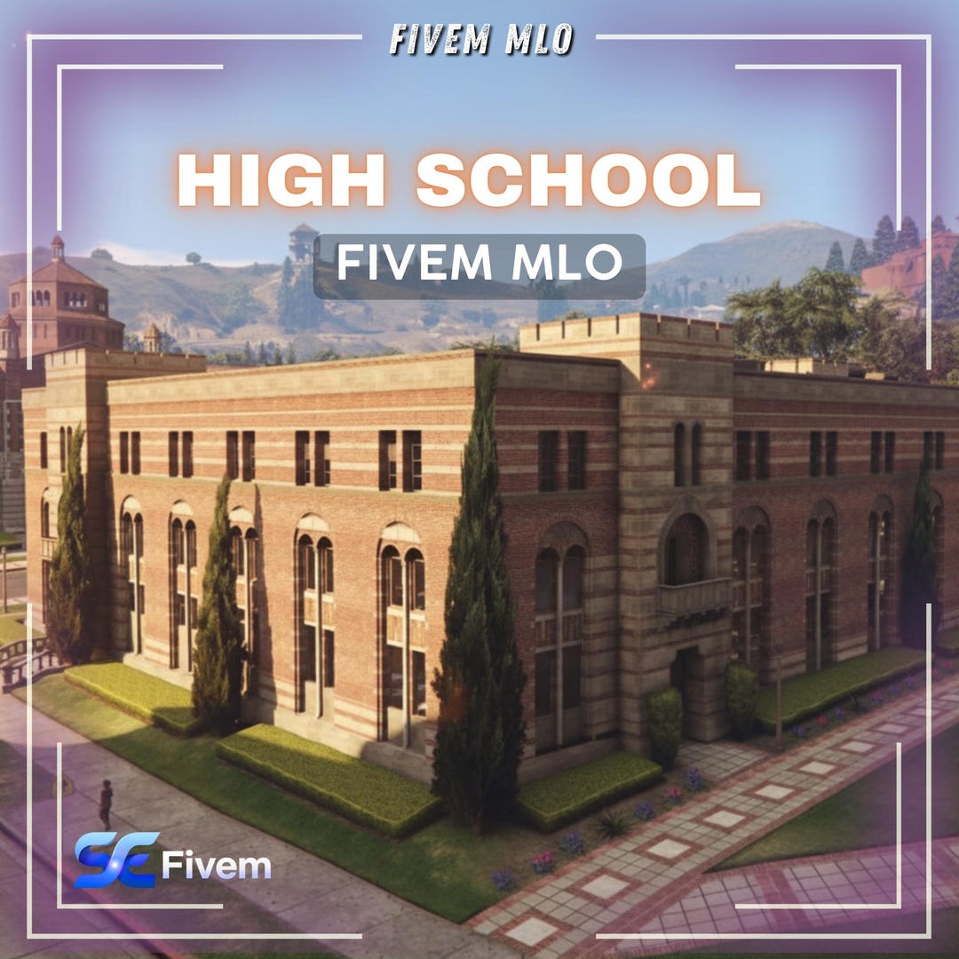 FiveM High School MLO | Mapa de Roleplay Escolar | Prédio de RP ...