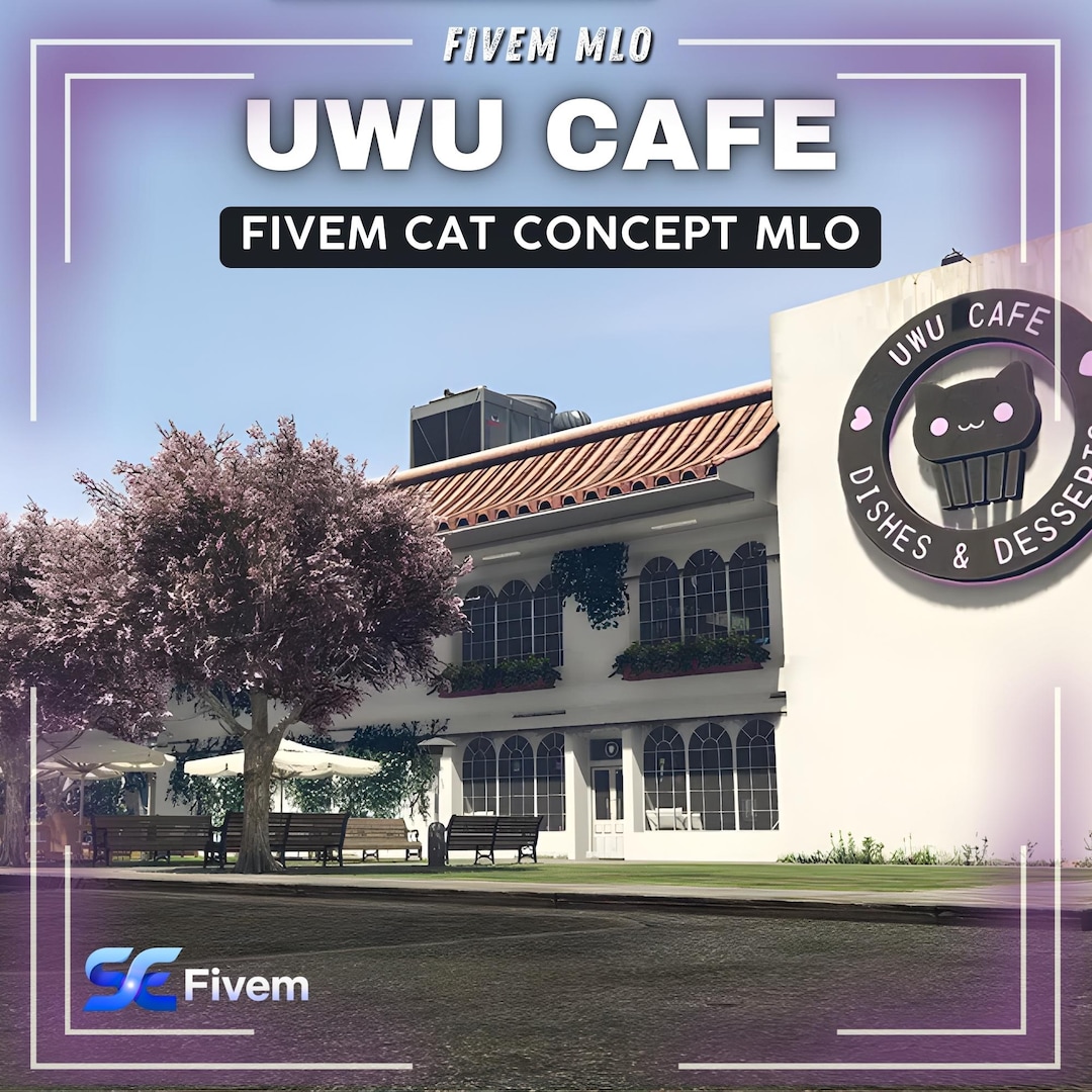 UWU Cafe Fivem MLO | Cat Cafe Concept Interior | Cute RP Cafe Mlo - Etsy UK