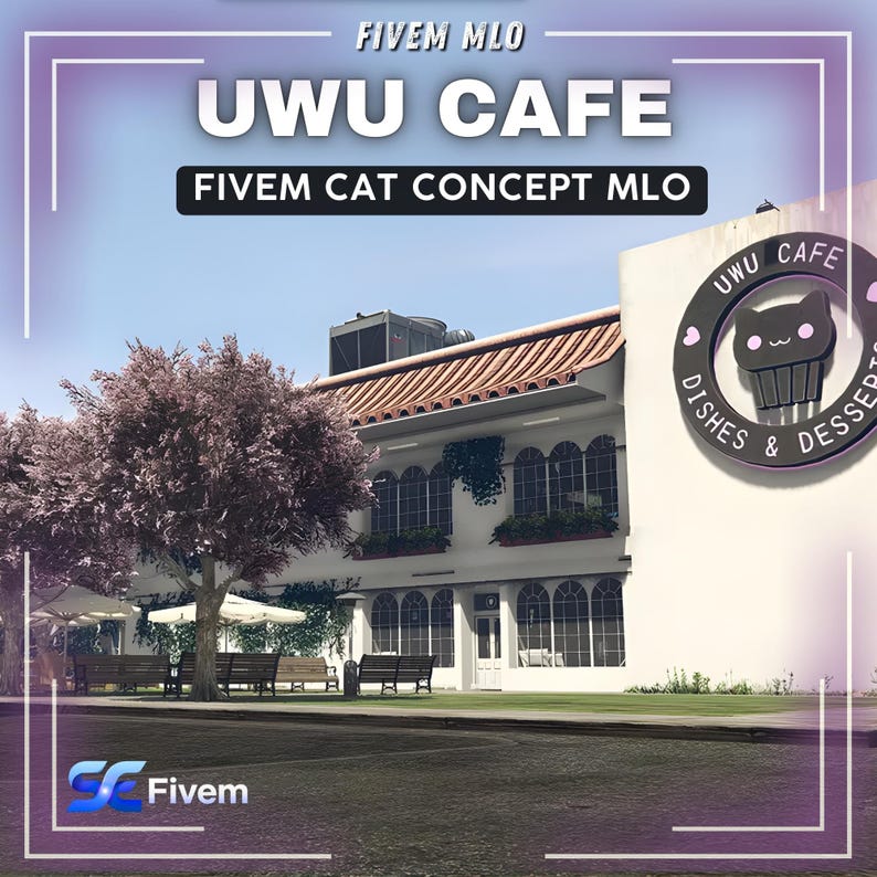 UWU Cafe Fivem MLO | Cat Cafe Concept Interior | Cute RP Cafe Mlo - Etsy UK