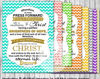Press Forward Saints Steadfastness in Christ Printable 2016 - Etsy