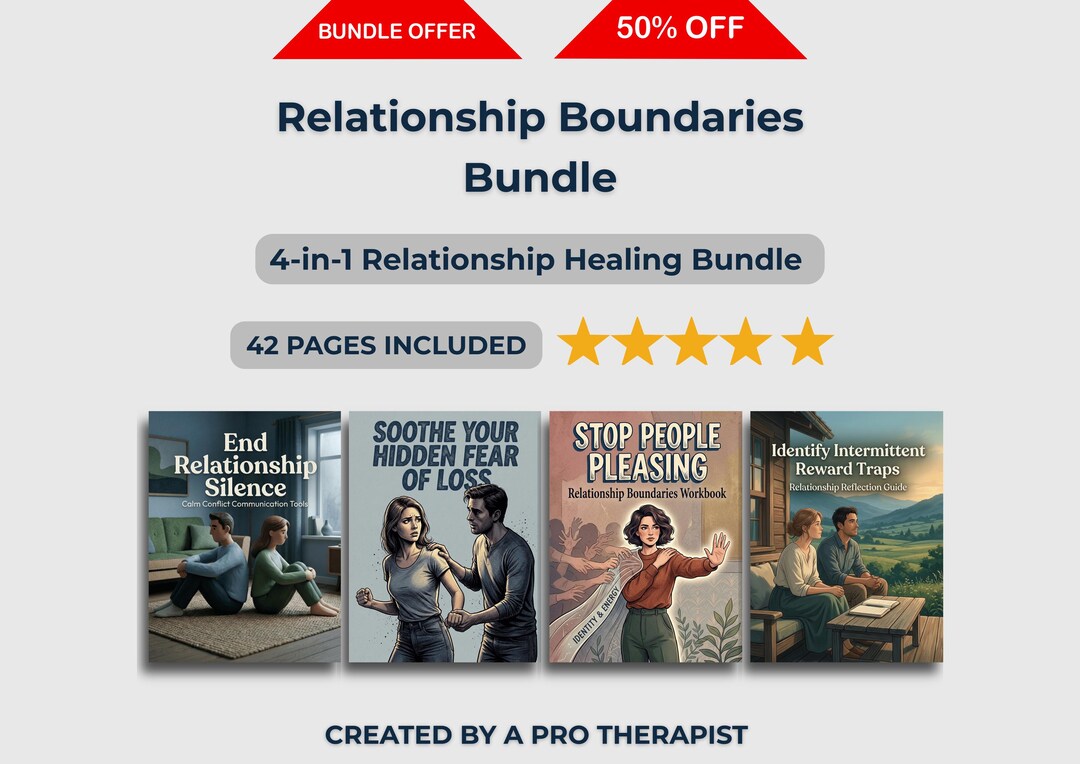 Relationship Boundaries Bundle - Stop People Pleasing - Somatic Tools ...
