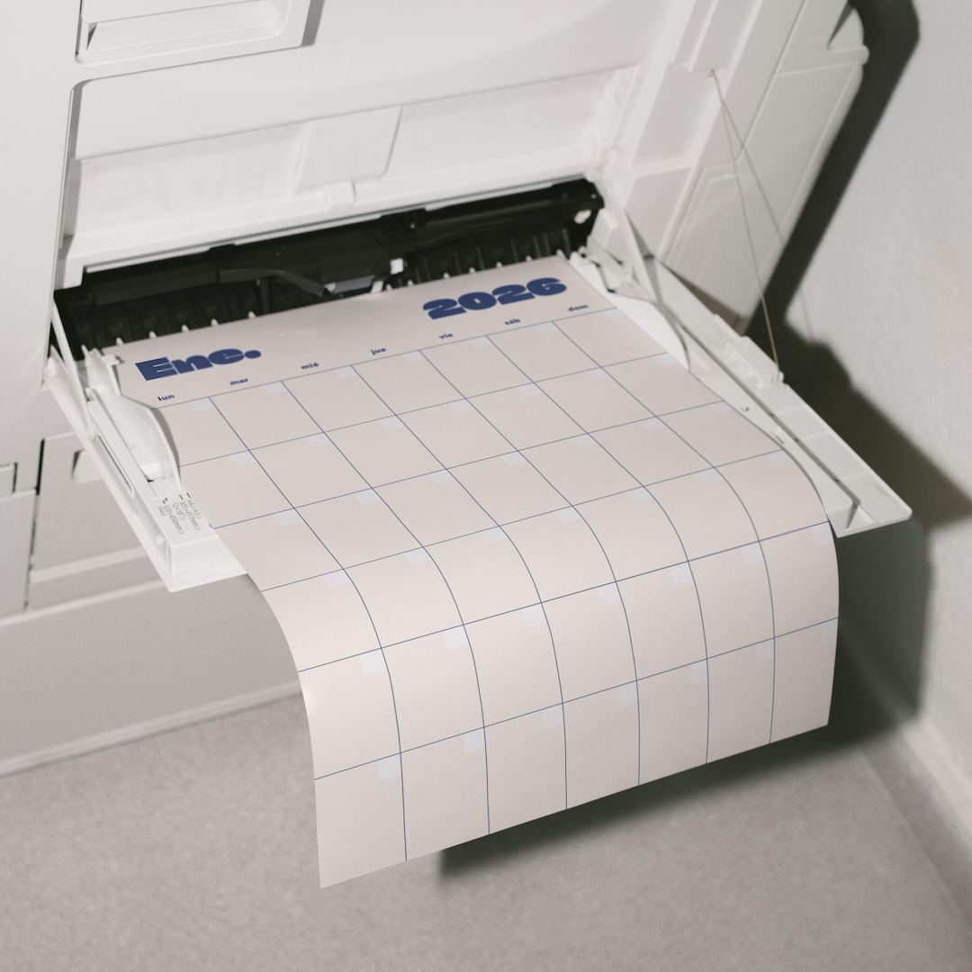 2026 Printable Calendar A4 · Monthly Layout Monday Start · Digital PDF ...