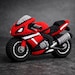 Motorcycle Amigurumi Pattern – Racing Sport Bike Crochet PDF Tutorial ...