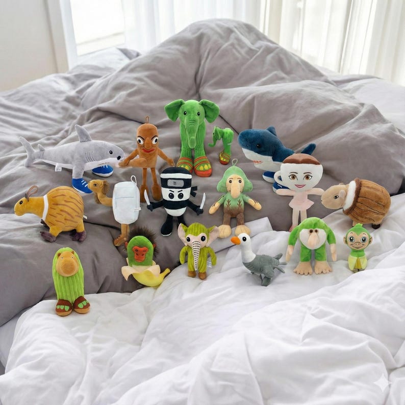 Viral Meme Plushie Collection | Funny Italian Brainrot Characters ...