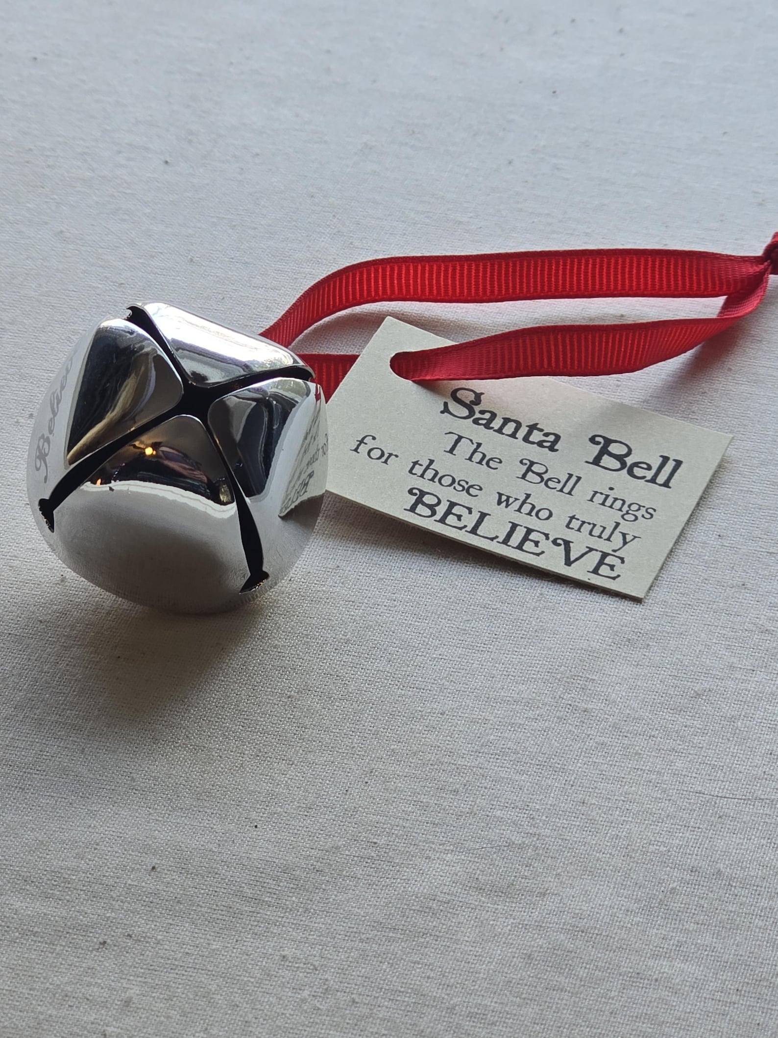 Santa Bell Ornaments - the Bell Rings for Those Who Believe! Polar ...