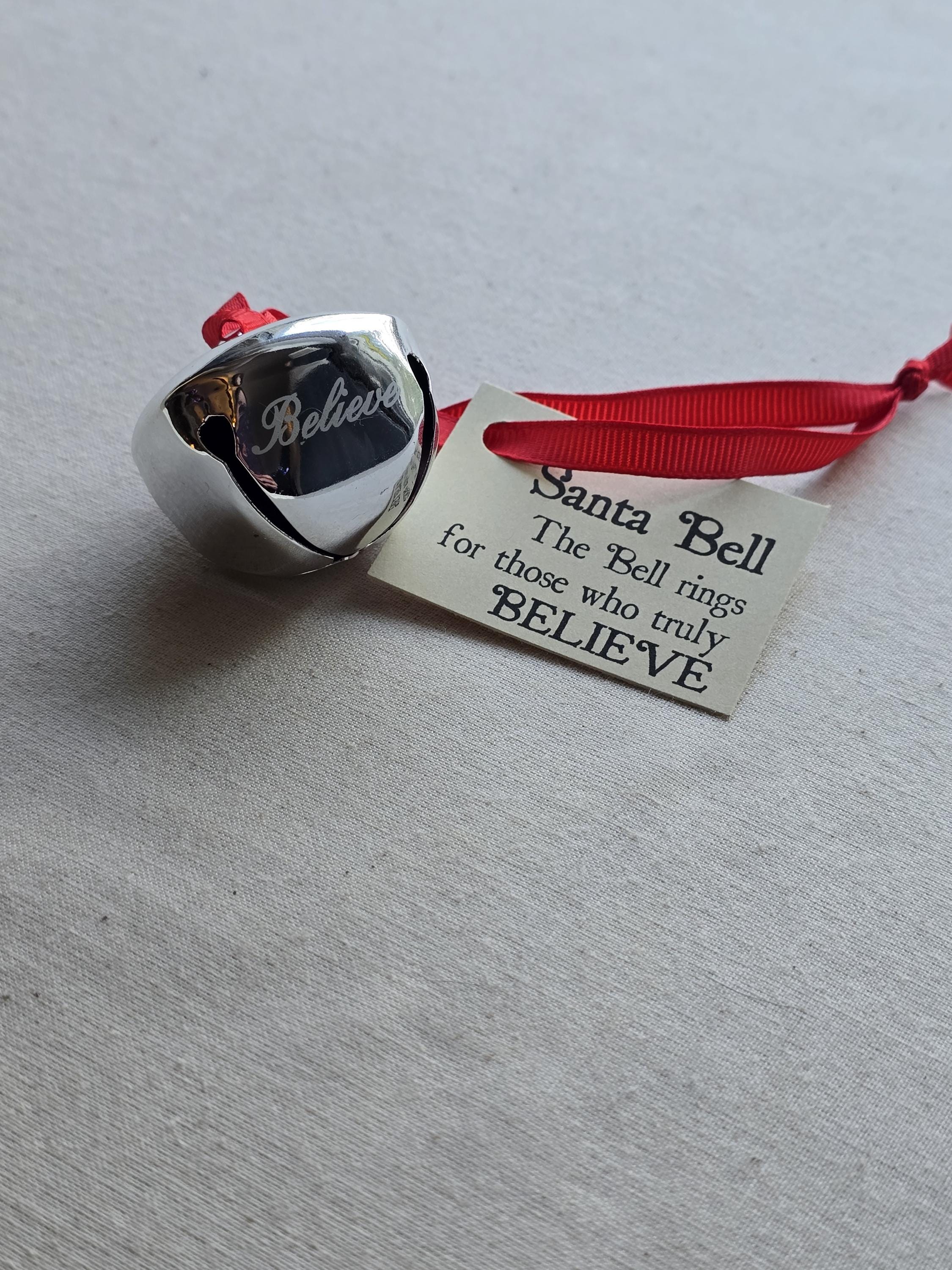 Santa Bell Ornaments - the Bell Rings for Those Who Believe! Polar ...