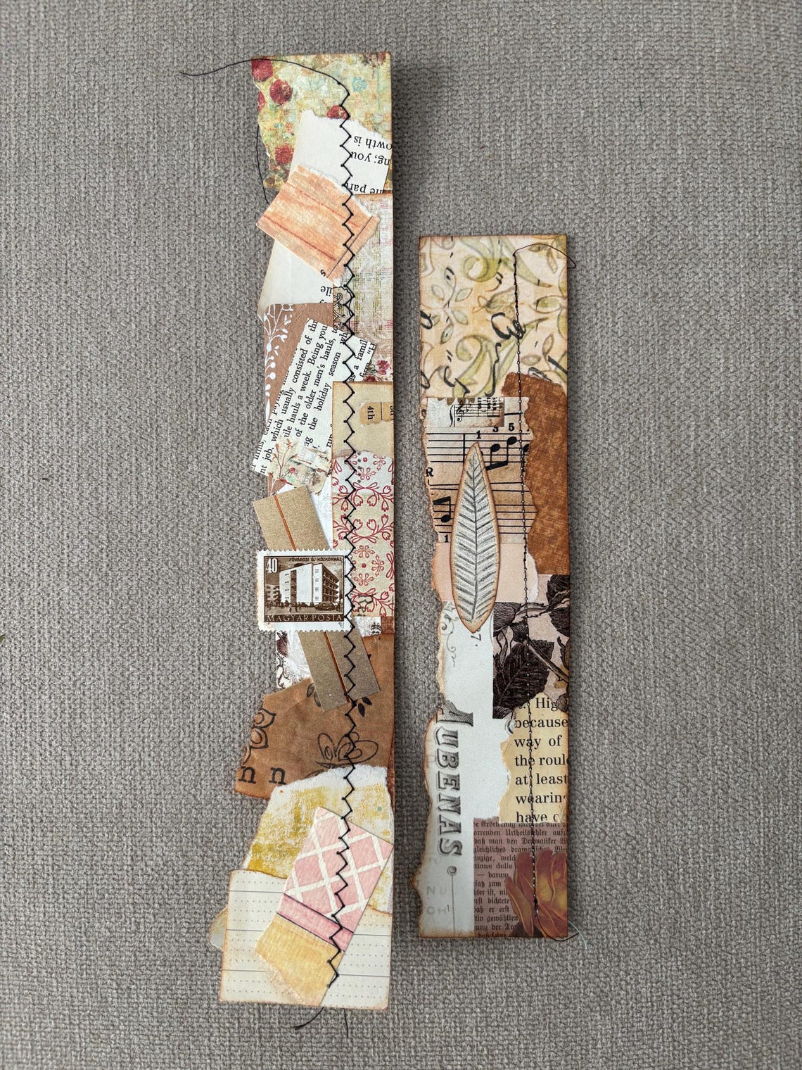 Stitched Decorative Snippets, Paper Edge Trims, Embellishments, Junk ...