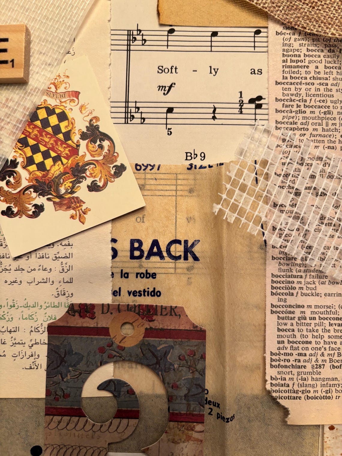 Assorted Paper Off-cuts and Trims in Neutral Palette for Junk Journals ...