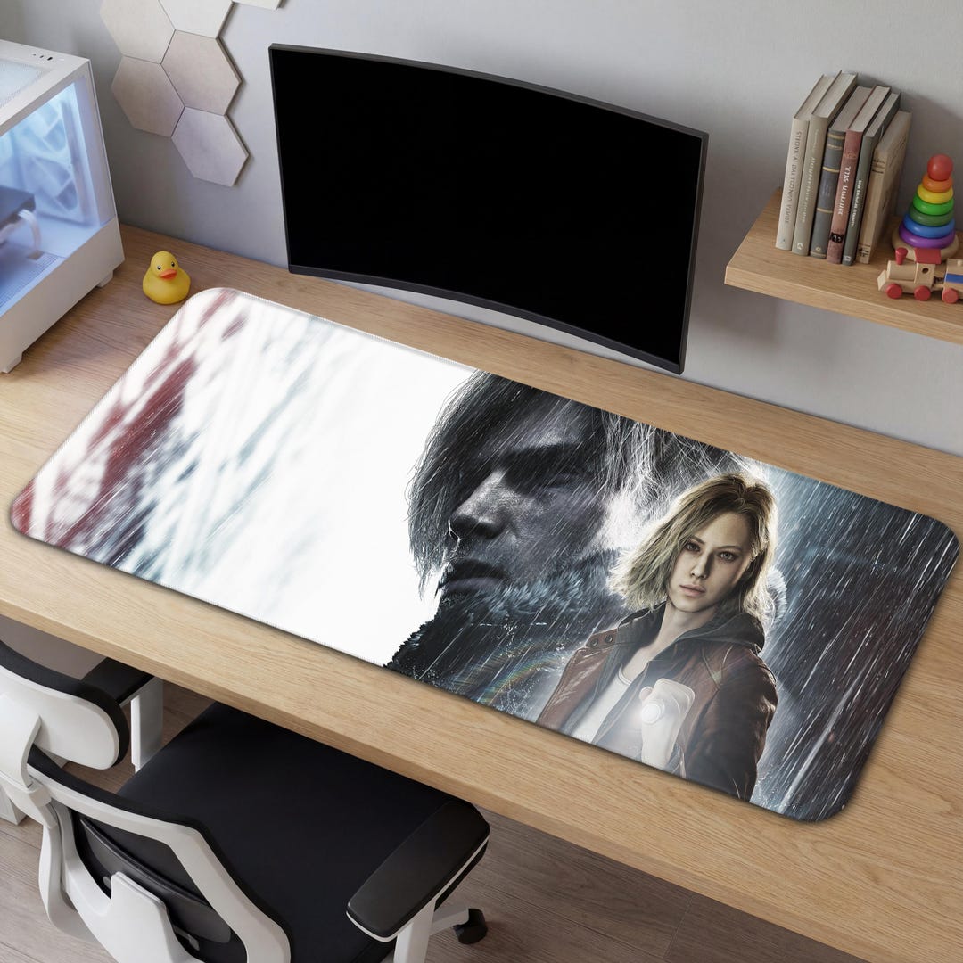Resident Evil Requiem Desk Mat , Dark Horror Survival Art Desk Mat - Etsy