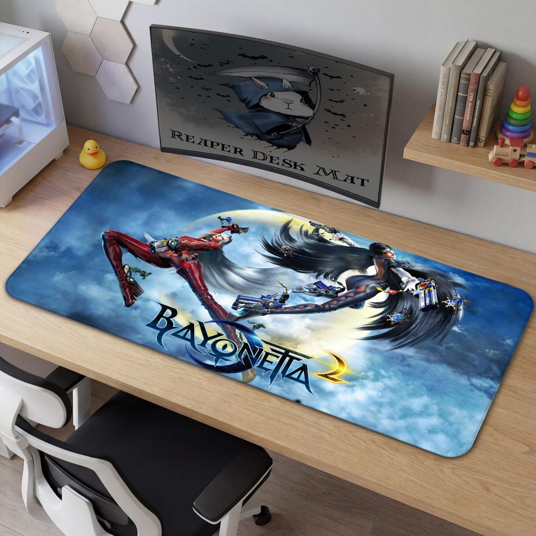 Bayonetta Gaming Desk Mat XL | Witch Mouse Pad - Etsy
