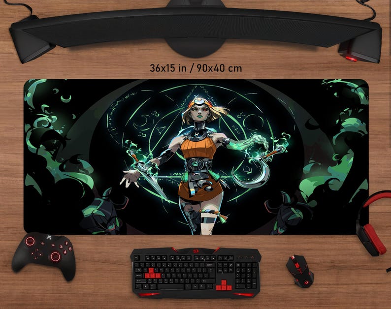 Hades II Desk Mat | Melinoe Witch of the Underworld | Arcane Ritual ...