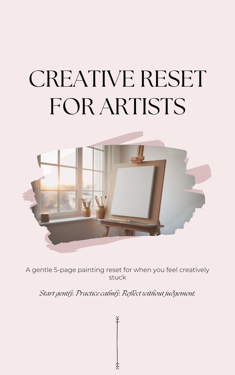 Creative Reset for Artists | Printable Artist Planner to Break Creative ...