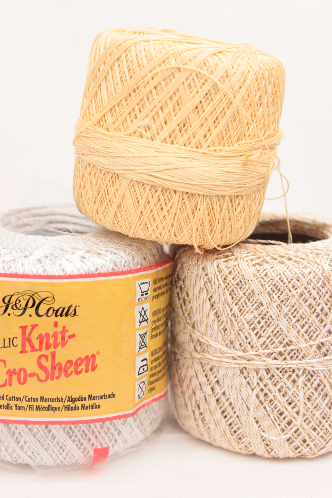 Crochet Thread Lot // 12 Pc // Metallic // Variegated - Etsy