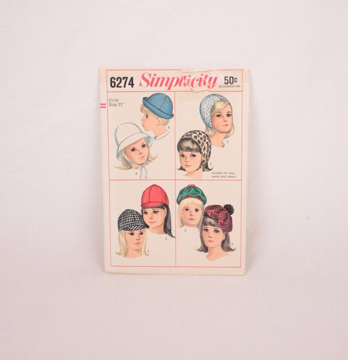 1960s Simplicity 6274 // Childs' and Girls' Set of - Etsy