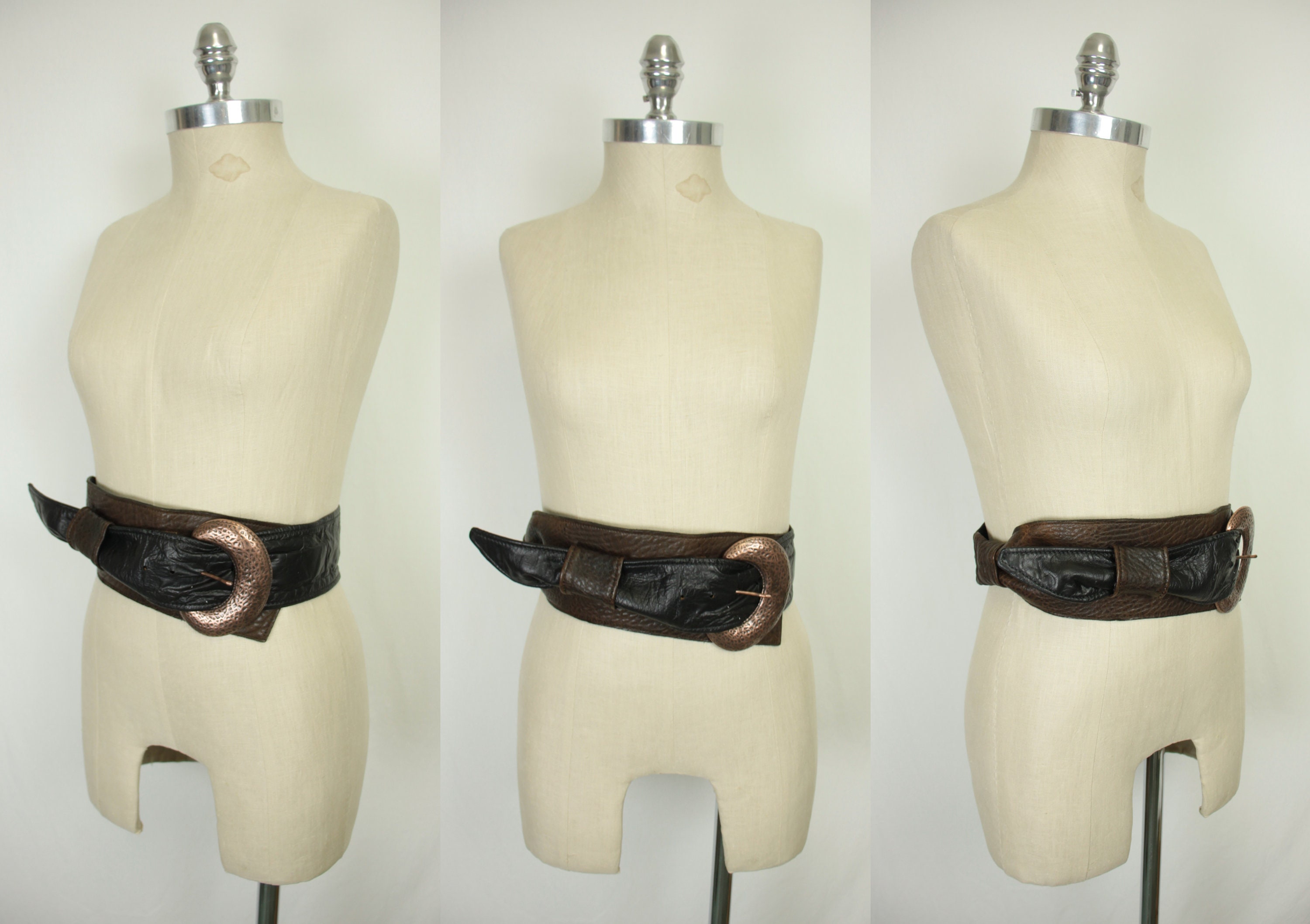 Cinturón de envoltura de gran tamaño de los años 80s 90 // | Etsy