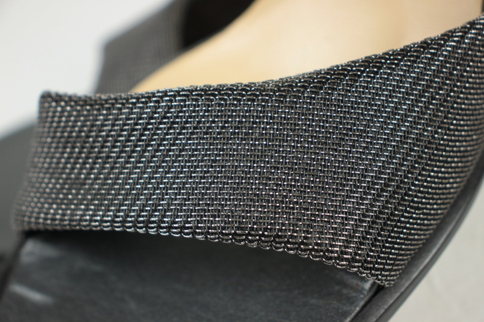 Vtg Square Toe Heels // Gunmetal // Size 7.5 - Etsy