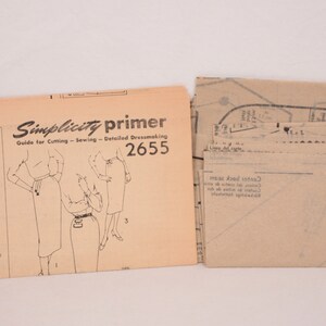 1950s Simplicity 2655 // Belted Sheath Skirts // Waist 30 Hip 40 - Etsy