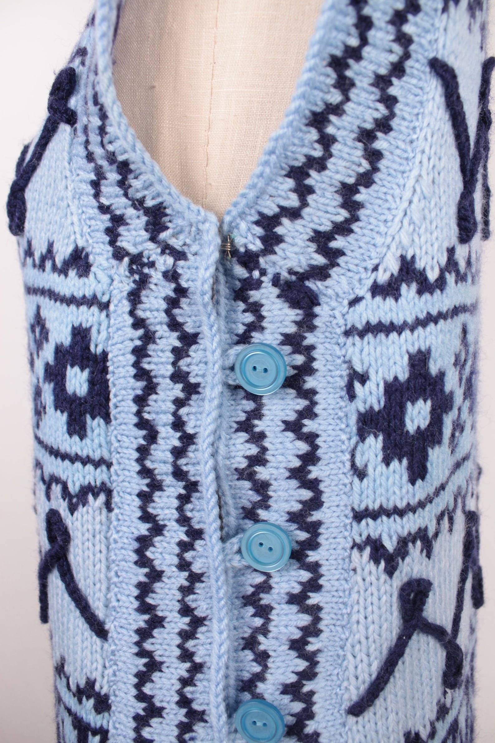 Knit Sweater Dress // Side Button - Etsy