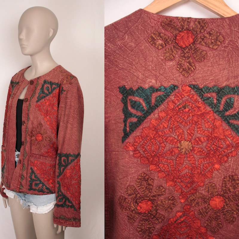 Applique Jacket - Etsy