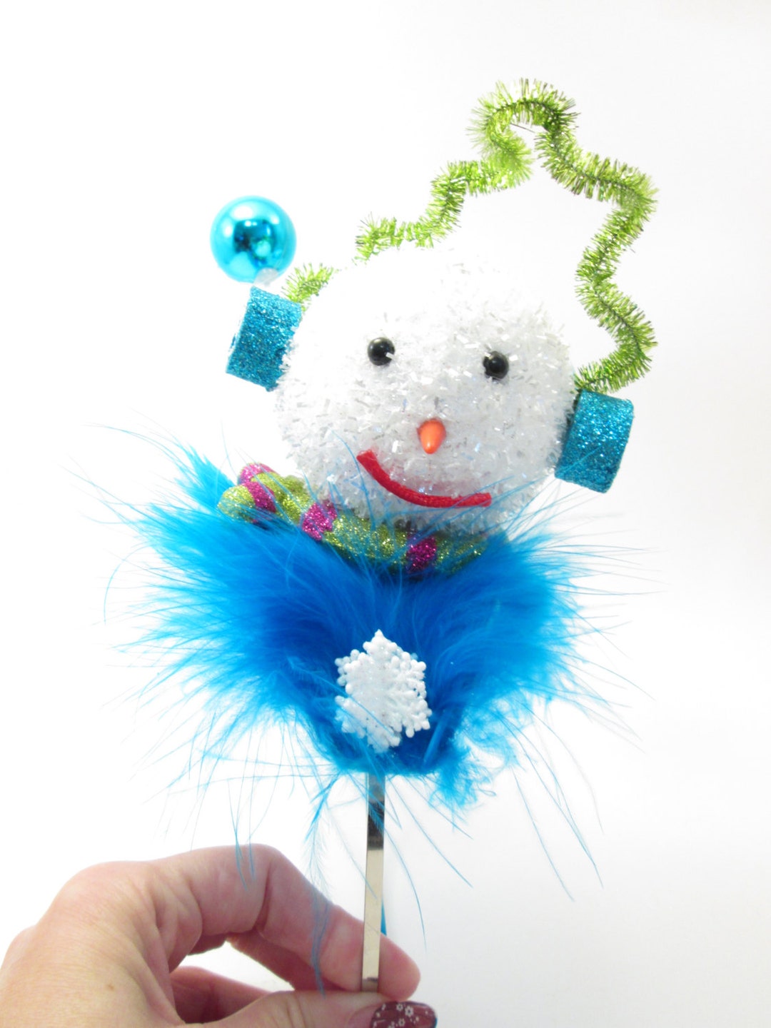 Wacky Tacky Snowman Themed Holiday Party Hat Crazy Elf Hat Ugly ...