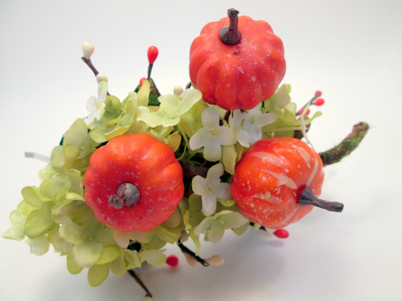 Vintage Inspired Fall Floral Headband - Hay Ride Hoedown Headpiece ...