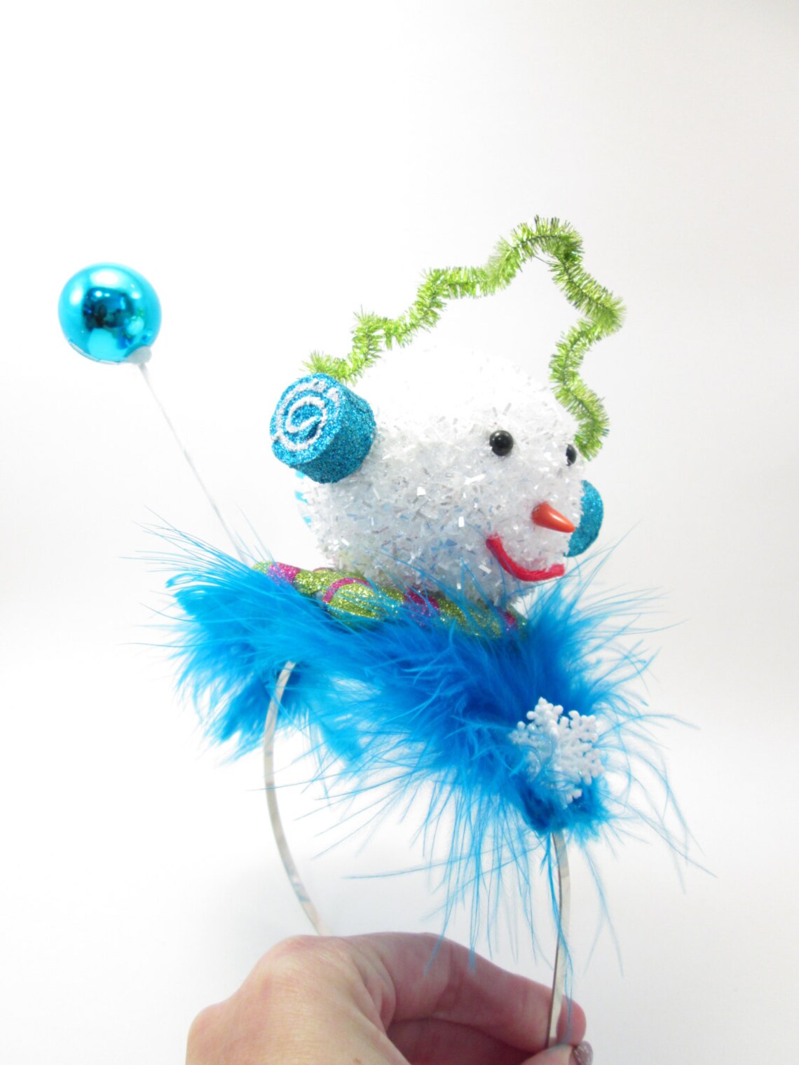 Wacky Tacky Snowman Themed Holiday Party Hat - Crazy Elf Hat - Ugly ...
