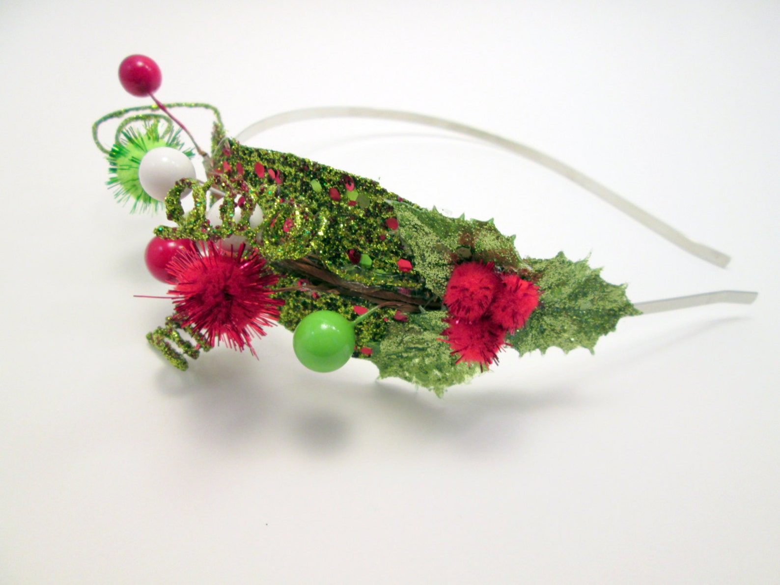 Mistletoe & Holly Headband Elf Costume Christmas - Etsy