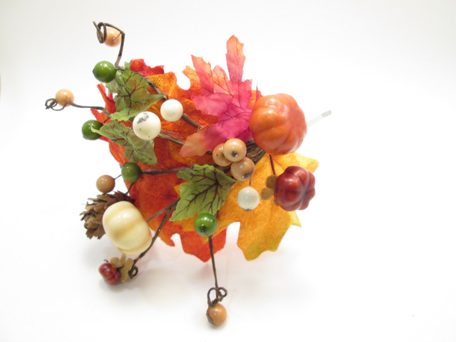 Fall Festival Headband - Hay Ride Hoedown Headpiece - Orange Pumpkin ...
