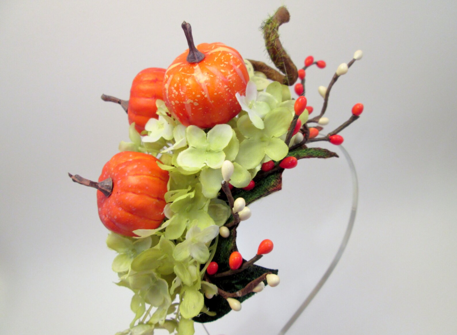 Vintage Inspired Fall Floral Headband - Hay Ride Hoedown Headpiece ...