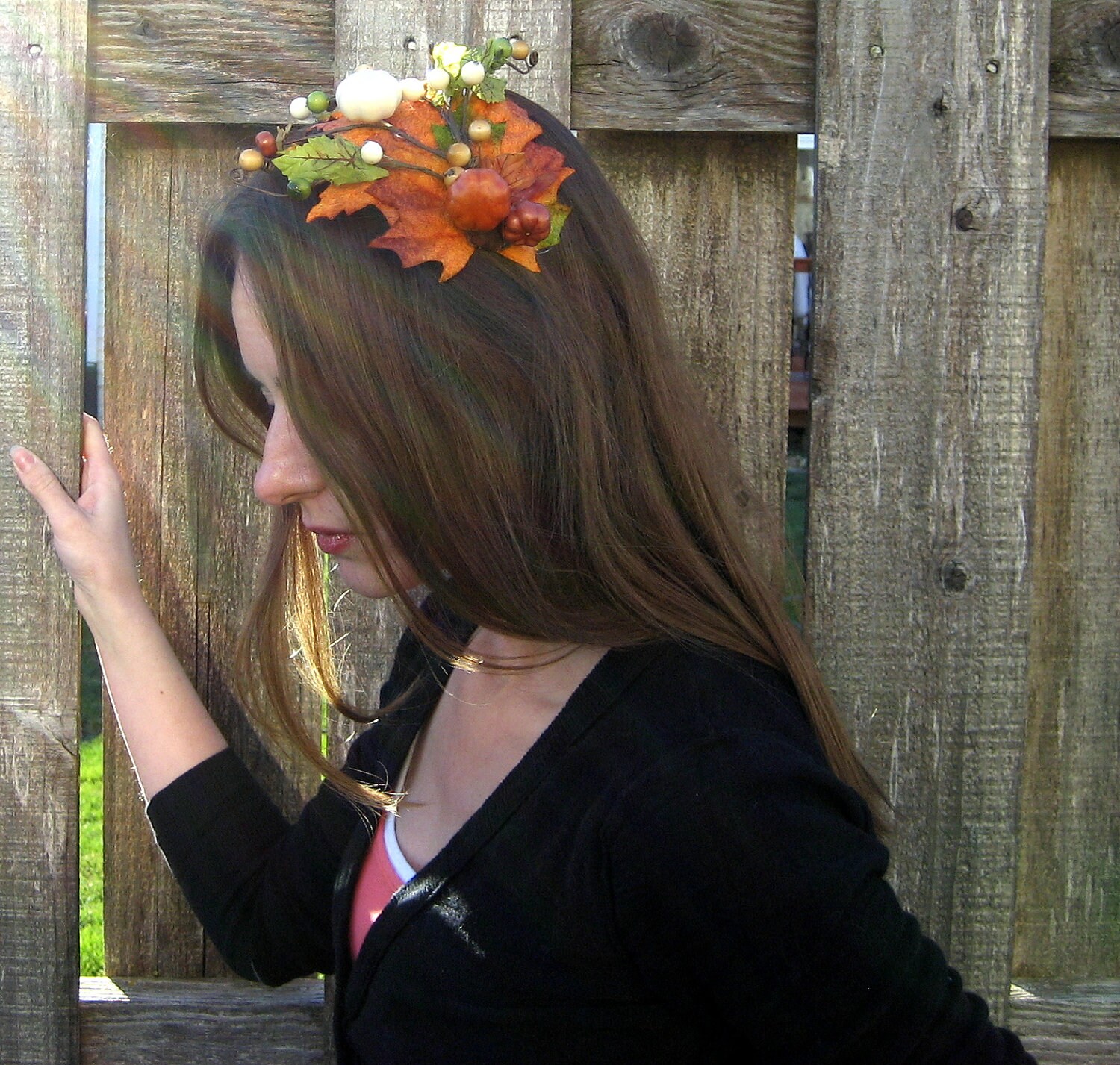 Fall Festival Headband Hay Ride Hoedown Headpiece Orange - Etsy