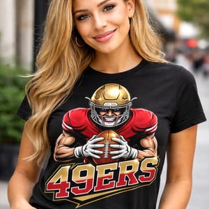49ers SVG PNG | San Francisco 49ers Football Shirt Design | Game Day ...