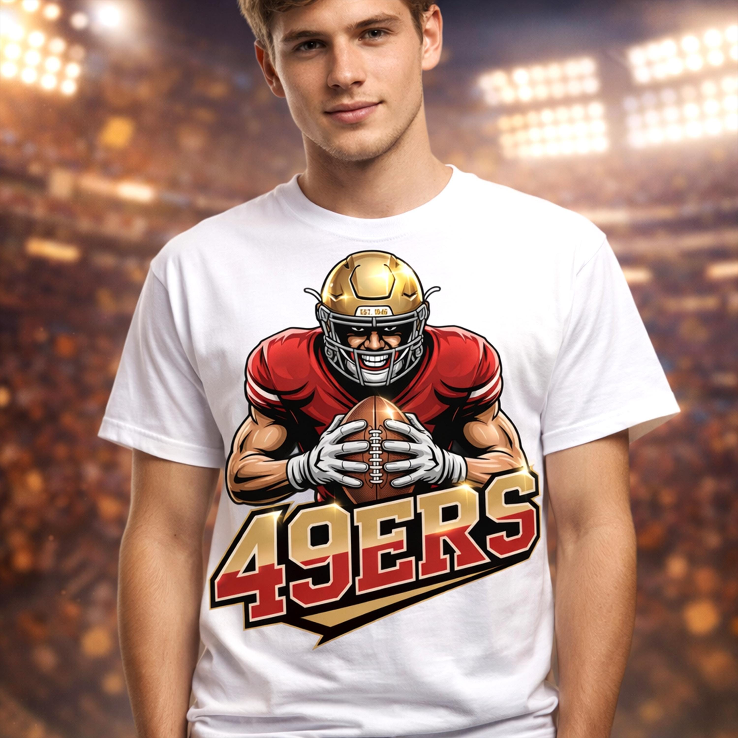 49ers SVG PNG | San Francisco 49ers Football Shirt Design | Game Day ...