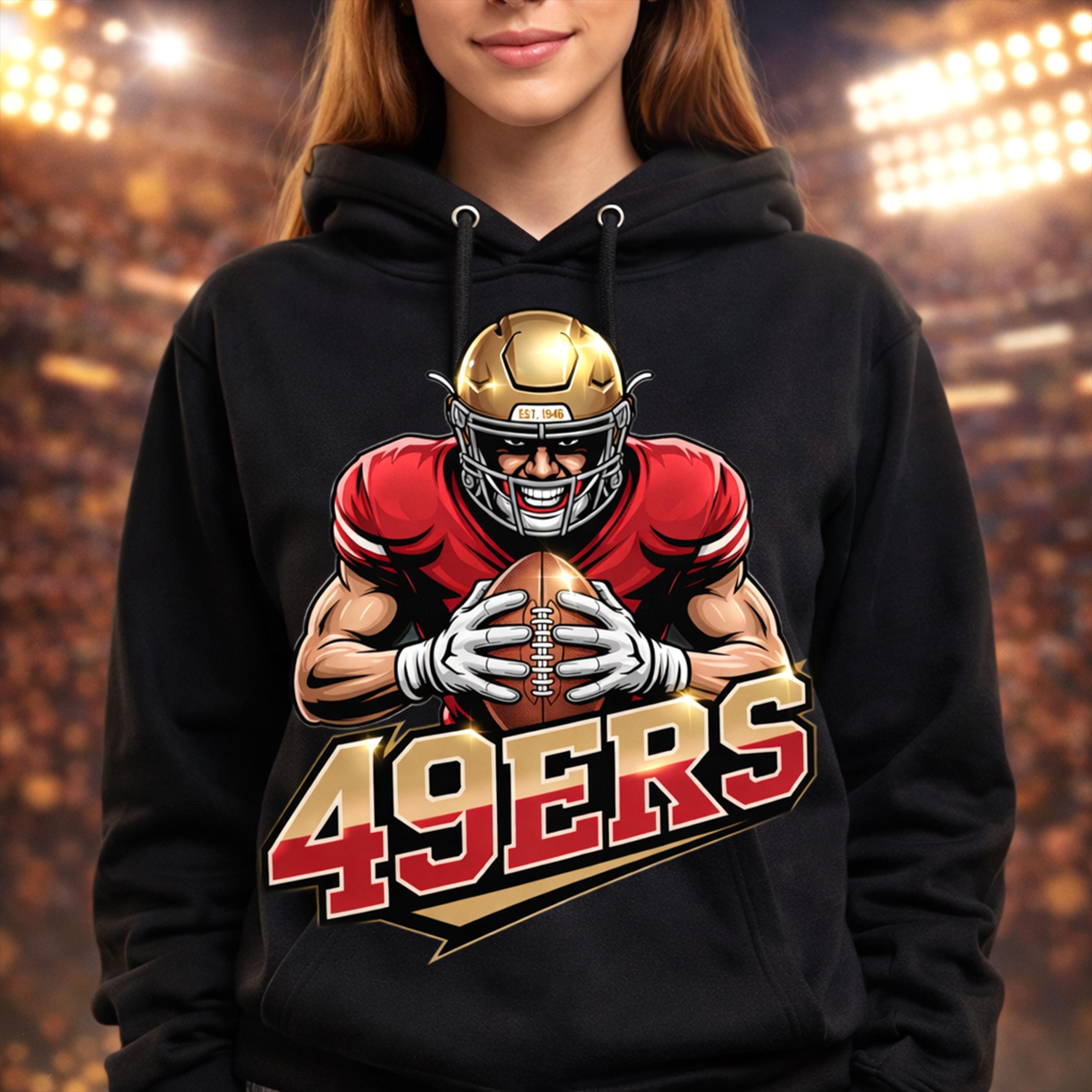 49ers SVG PNG | San Francisco 49ers Football Shirt Design | Game Day ...